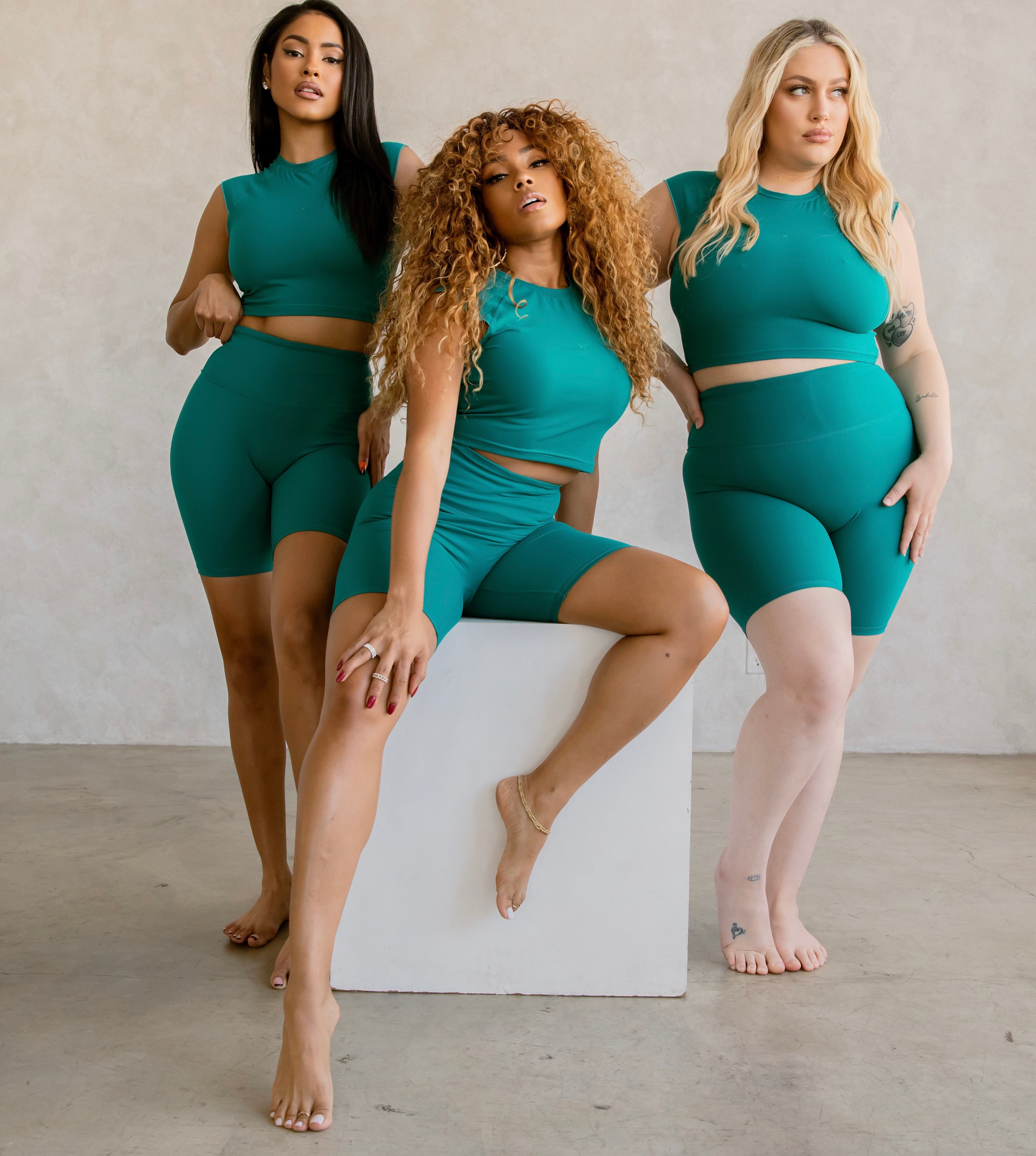 She's so Luxe Sleeveless-Peacock – Ashley Snell Collection